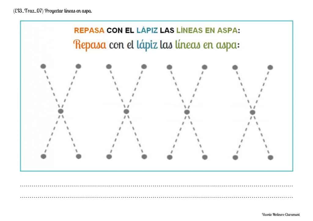 💙 TRAZADO Y GRAFOMOTRICIDAD 💙 Educación Infantil 3 años