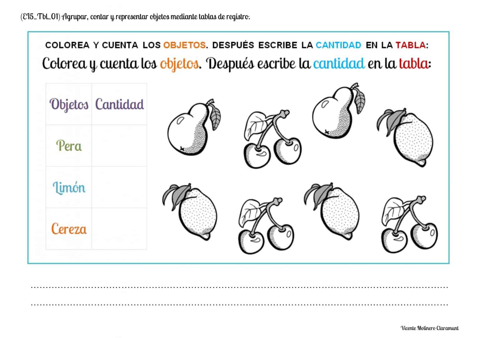 💙 TABLAS DE REGISTRO 💙 Educación Infantil 5 años