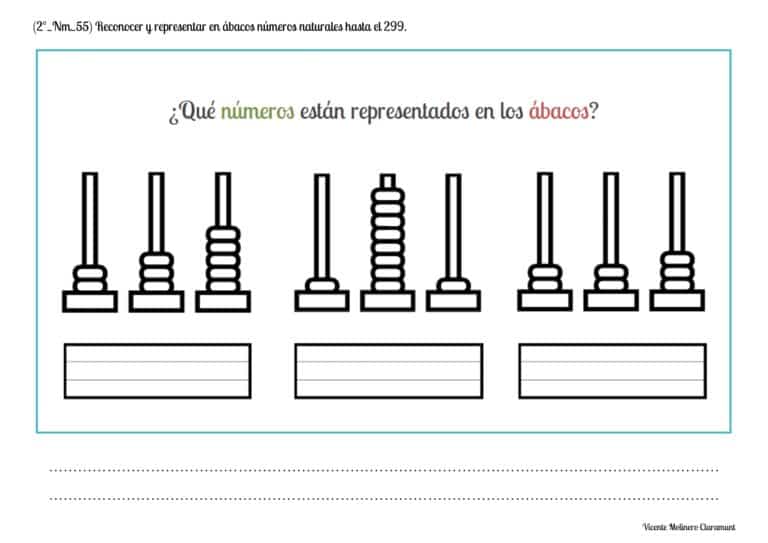 📚 Números del 200 al 300 📚 2º Educación Primaria