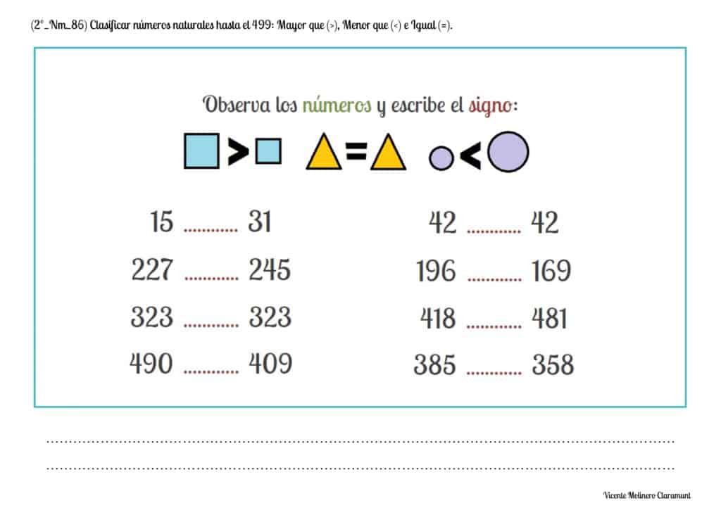 Numeros de 400 al 499 numeros entre PowerPoint Spanish resources ...