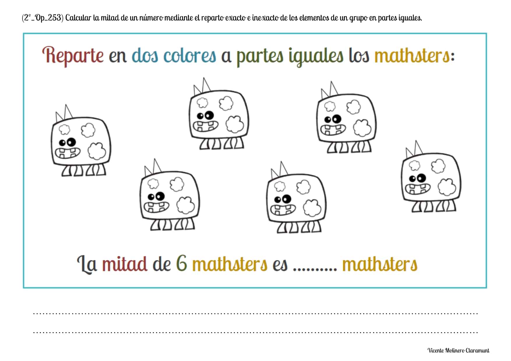 📚 Aprender a Dividir 📚 2º Educación Primaria