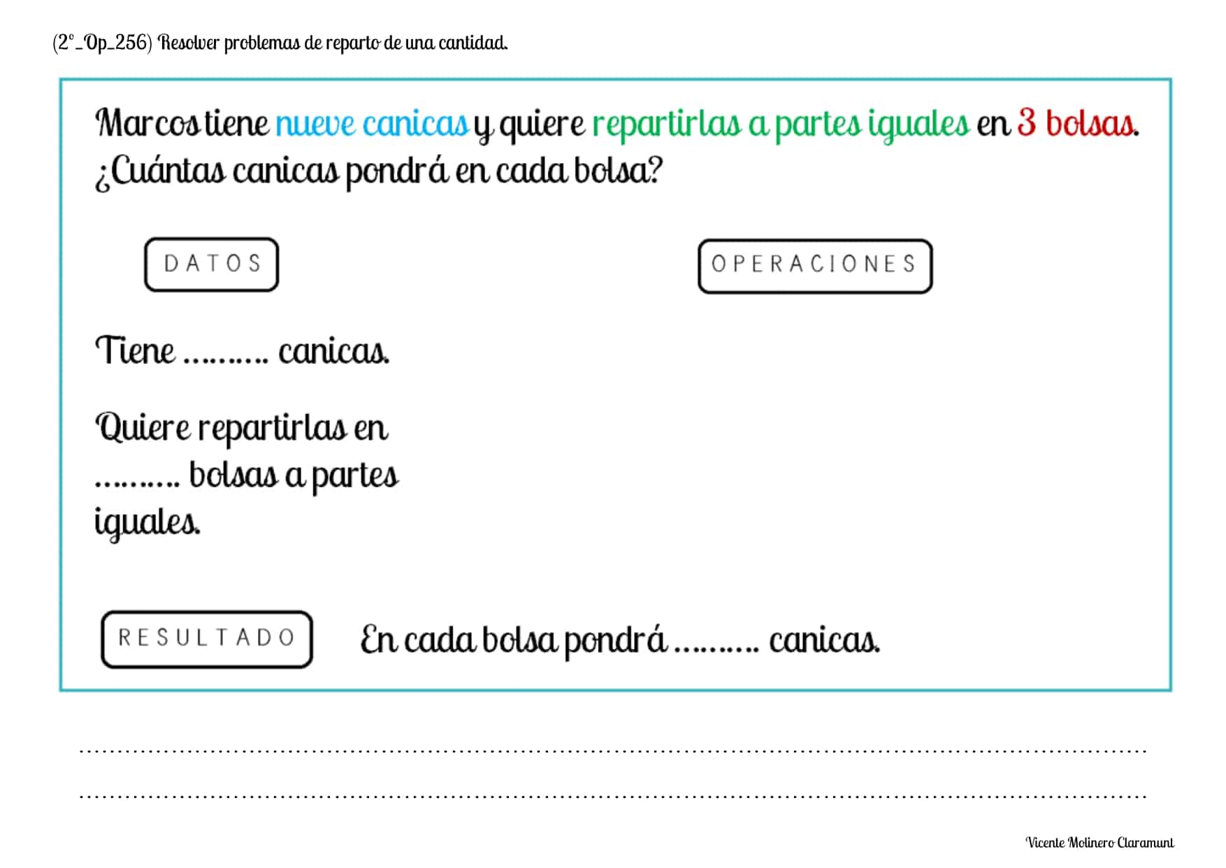 📚 Aprender a Dividir 📚 2º Educación Primaria