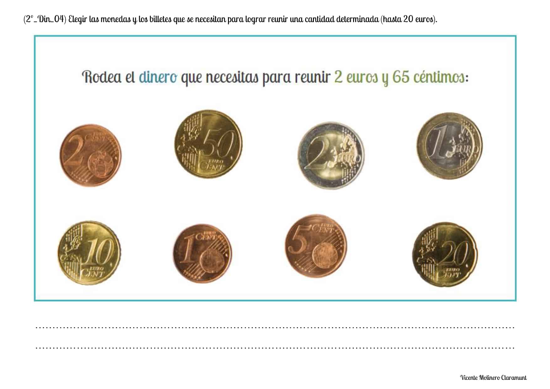 📚 Sistema Monetario 📚 2º Educación Primaria