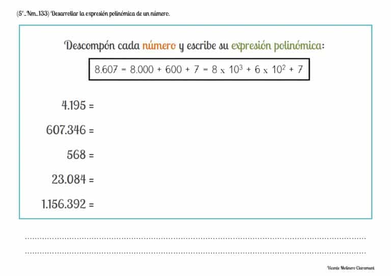 🔢 Potencias con Base Positiva y Exponente Positivo 🔢 PDF