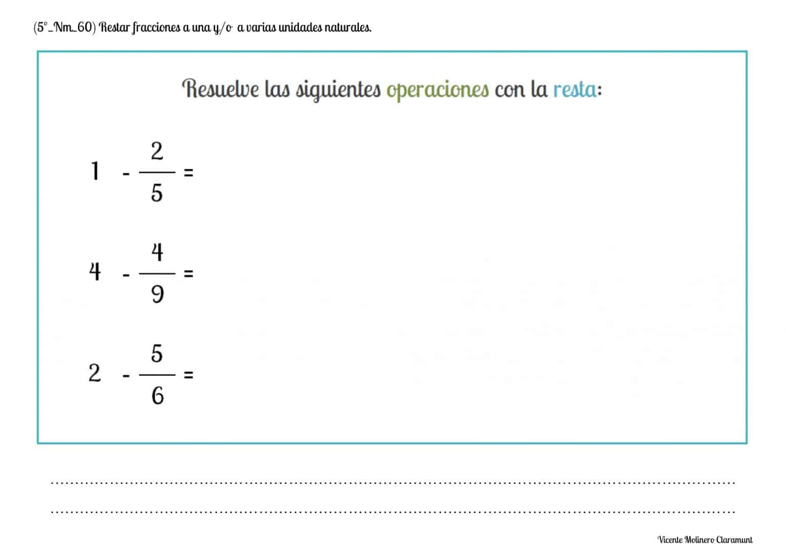 🔢 Calcular la Fracción de un Número 🔢 Ejercicios PDF