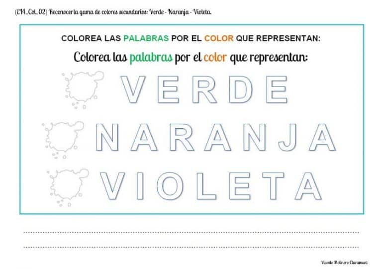 💙 APRENDER LOS COLORES 💙 Educación Infantil 4 años