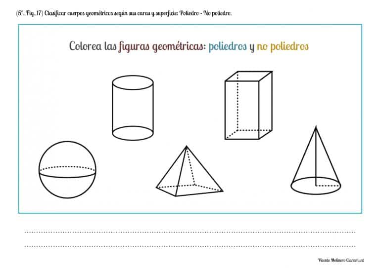 📚 Cuerpos Geométricos 📚 6º Educación Primaria