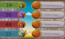 🤖 Números Ordinales 🤖 Juegos de Matemáticas Online 2024
