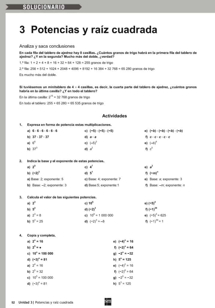 📚 1 ESO SM SAVIA 📚 Libro y Solucionario Matemáticas PDF