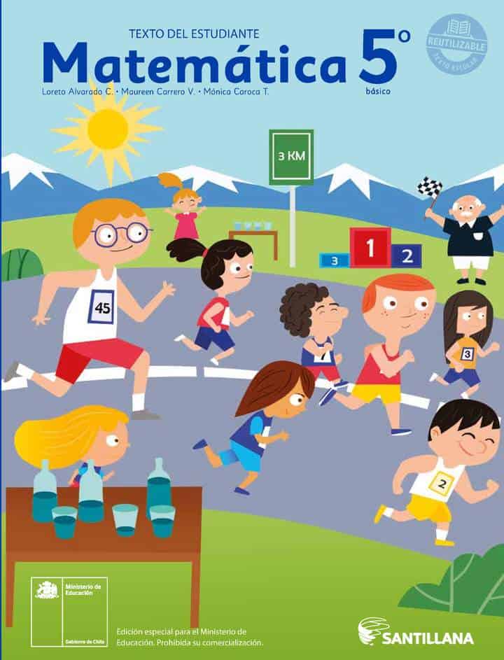 📚 5º básico Matemática Santillana 📚 Texto Estudiante 2025