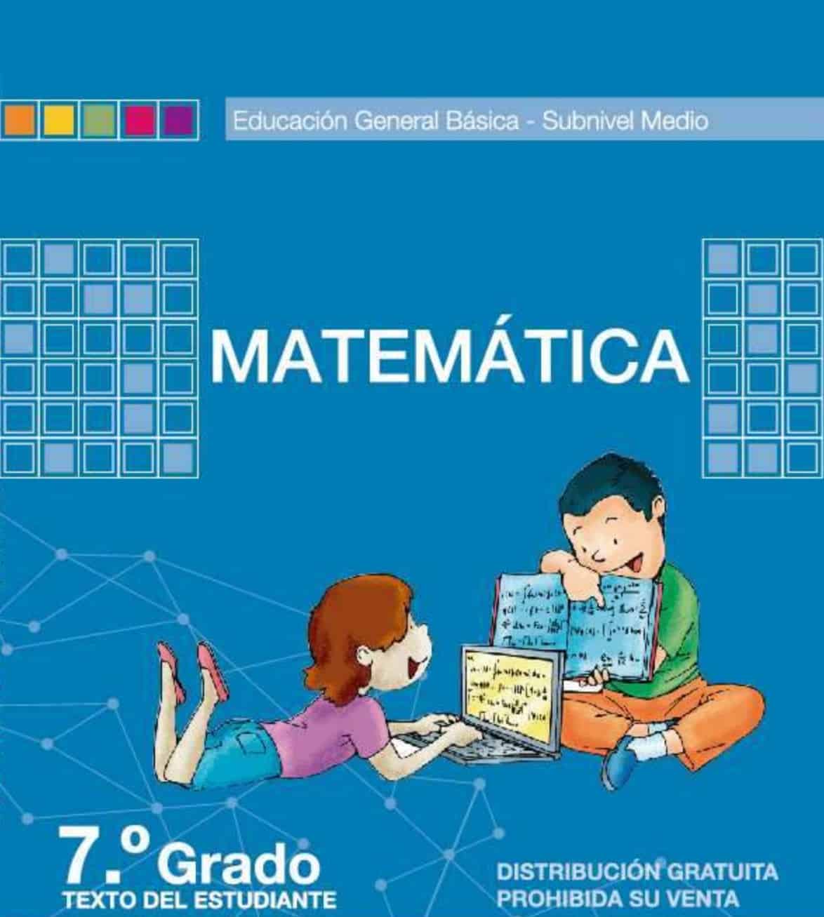 📚 Texto del Estudiante Matemática 7º EGB 📚 Ecuador 2026