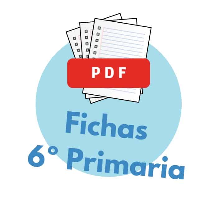 📚 6º Educación Primaria 📚 Fichas de Matemáticas PDF 2023