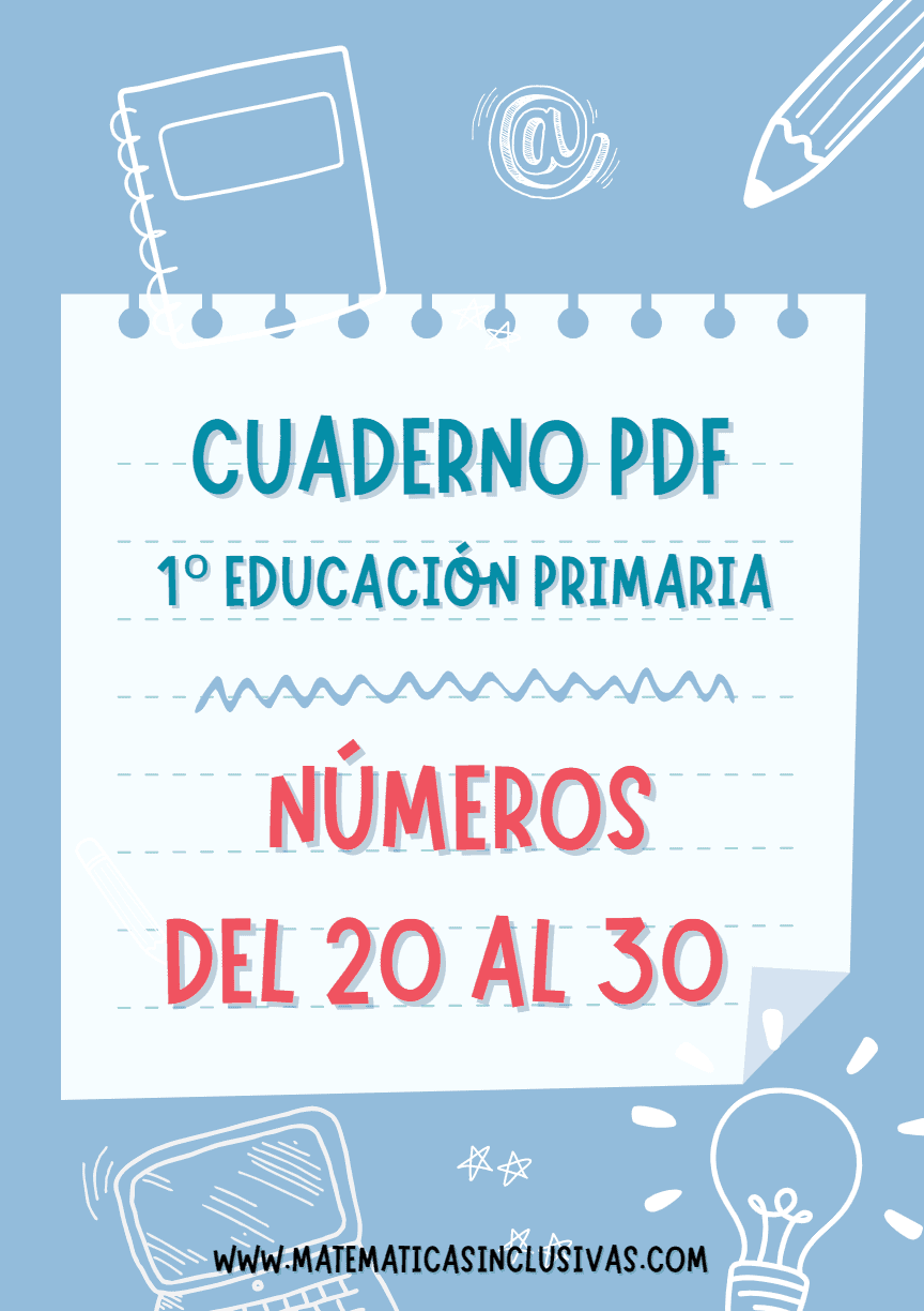 📚 Números del 20 al 30 📚 1º Educación Primaria