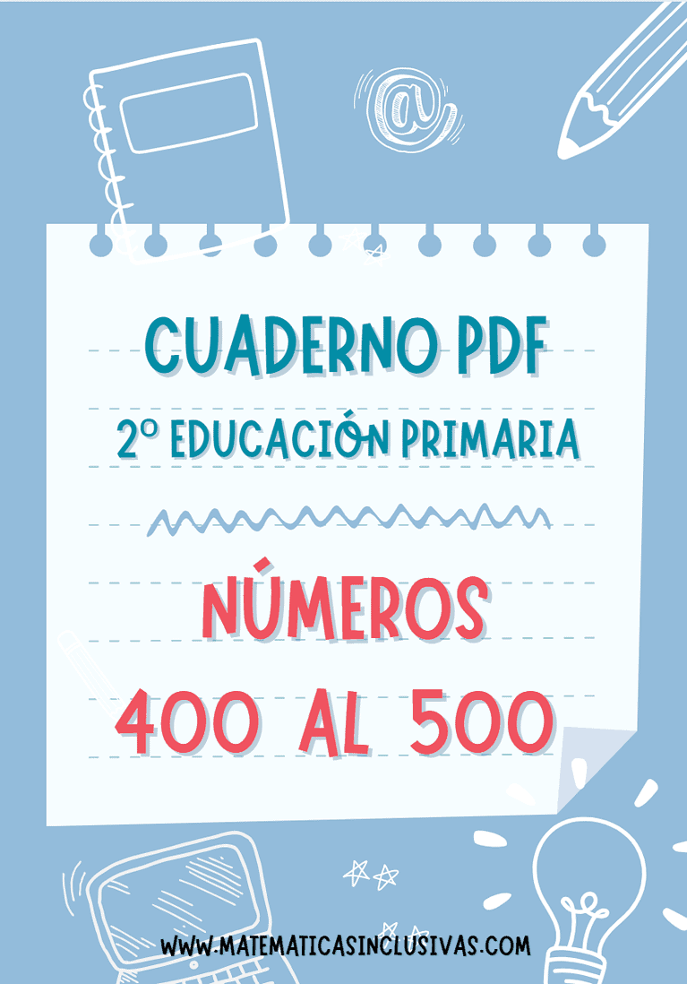 📚 Números del 400 al 500 📚 2º Educación Primaria