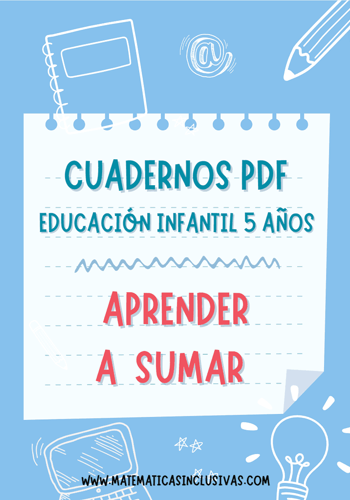 📝 Educación Infantil 5 📝 Cuadernos Matemáticas Gratis PDF