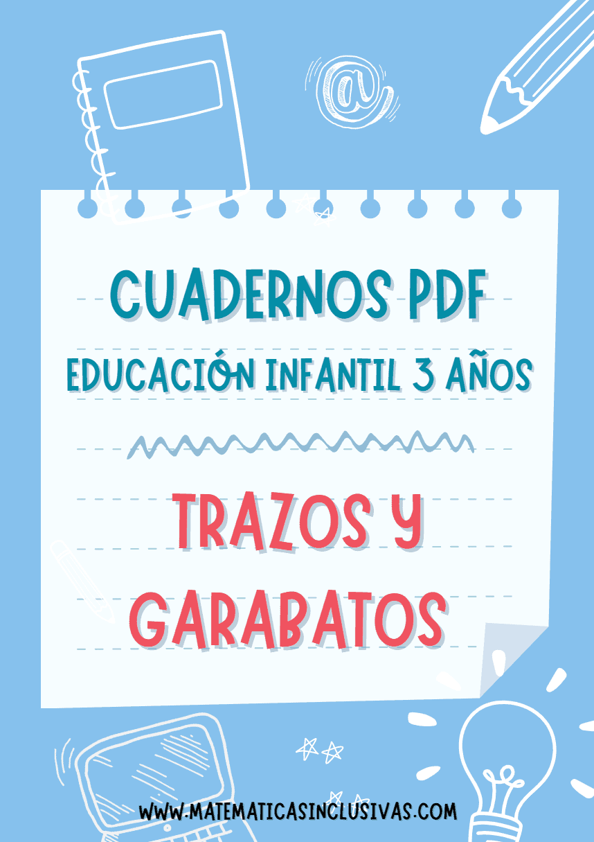 📝 Educación Infantil 3 📝 Cuadernos Matemáticas Gratis PDF