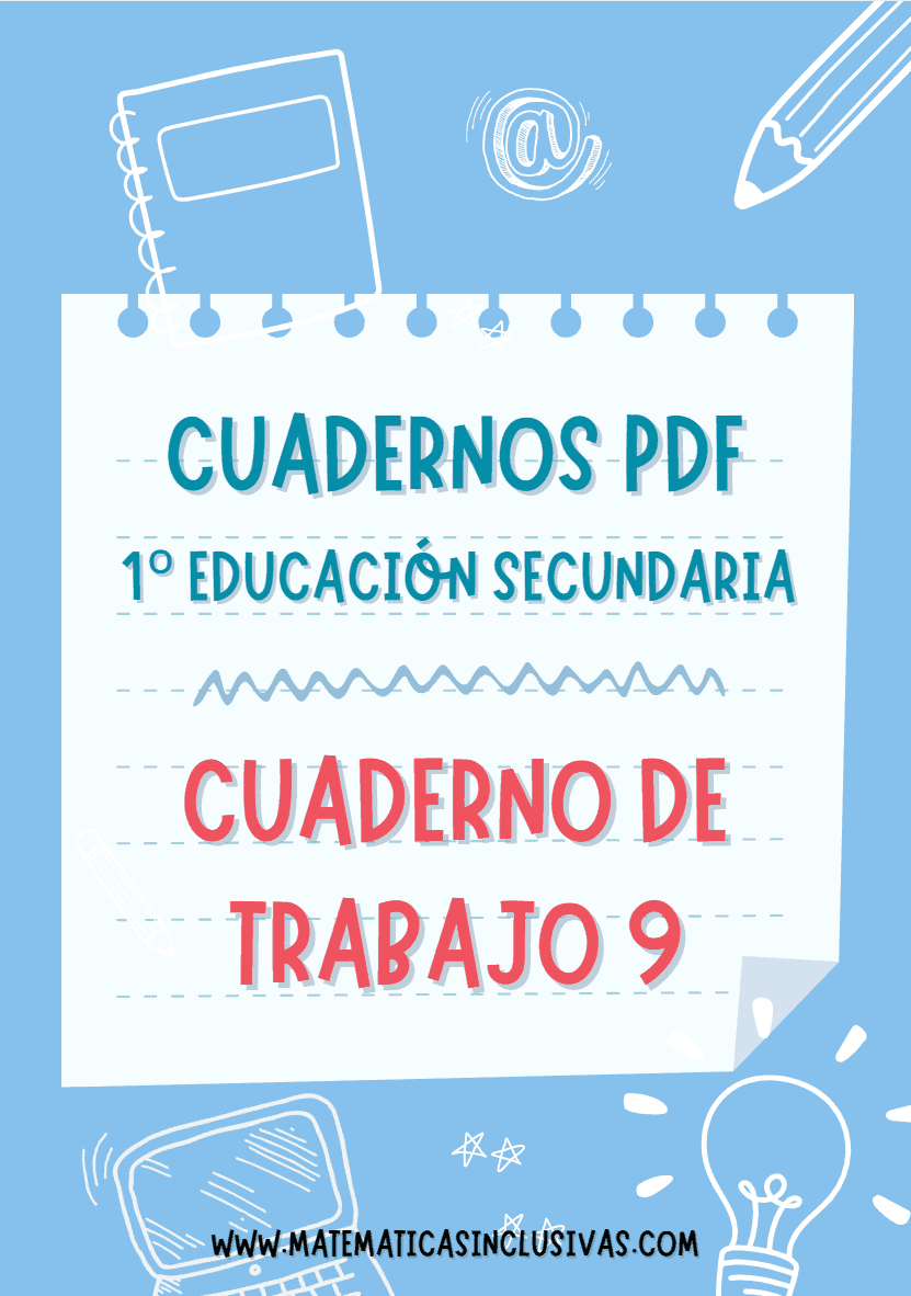 📝 1º Educación Secundaria 📝 Cuadernos Matemáticas PDF