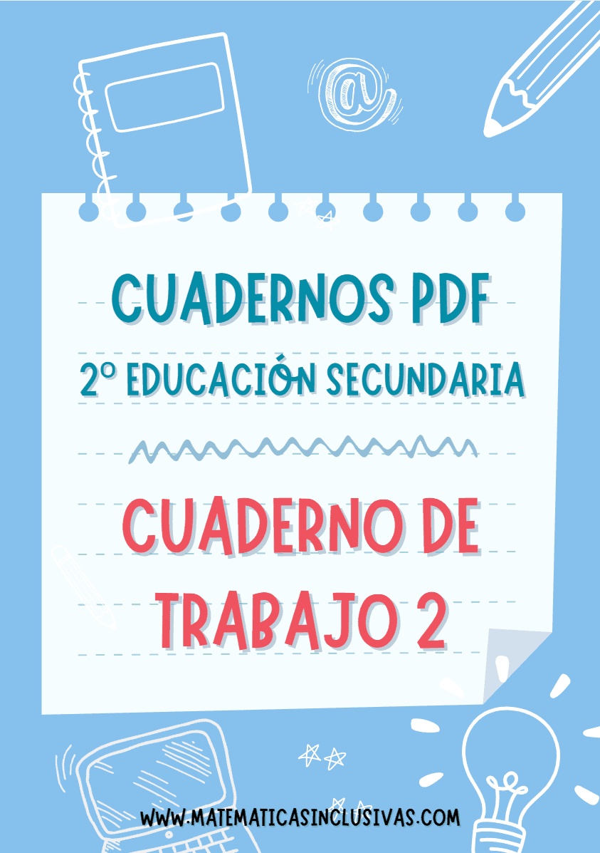 📝 2º ESO Matemáticas 📝 Descargar Gratis Cuaderno 2 PDF