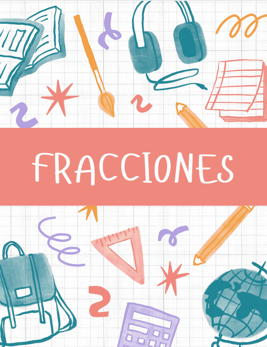 📝 Aprender Fracciones 📝 Cuadernos Matemáticas Gratis PDF