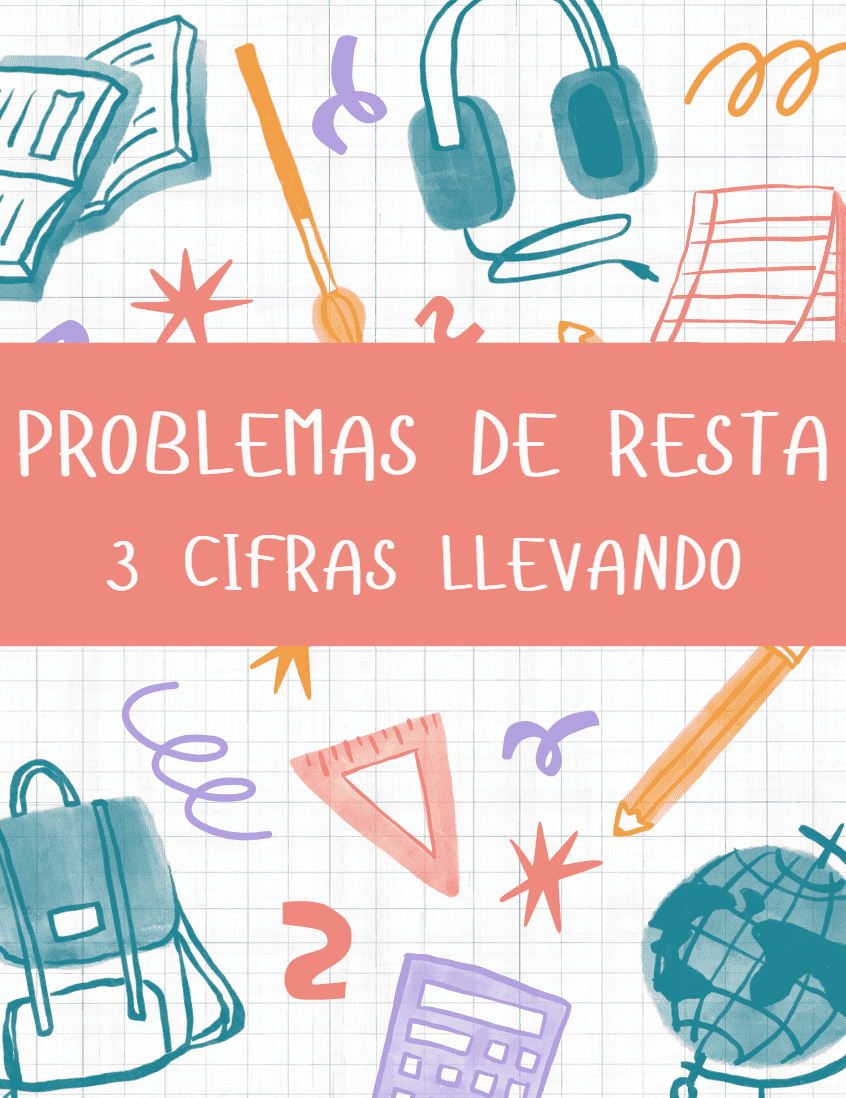 📝 Aprender a Restar 📝 Cuadernos Matemáticas Gratis PDF