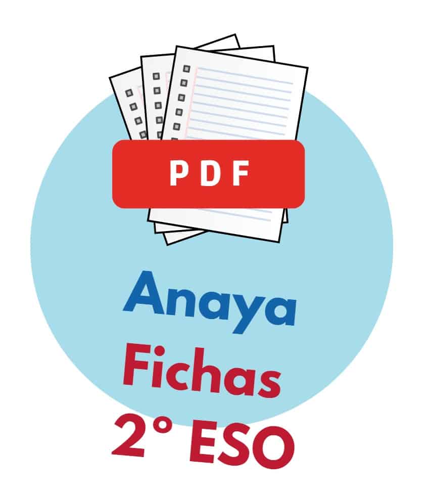 🧑‍🏫 2º ESO Fichas Anaya 🧑‍🏫 Matemáticas PDF 2024