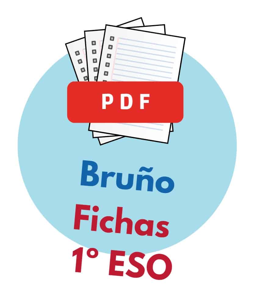 🧑‍🏫 1º ESO Fichas Bruño 🧑‍🏫 Matemáticas PDF 2024