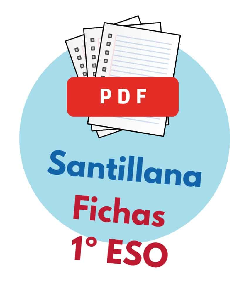 🧑‍🏫 1º ESO Fichas Santillana 🧑‍🏫 Matemáticas PDF 2025