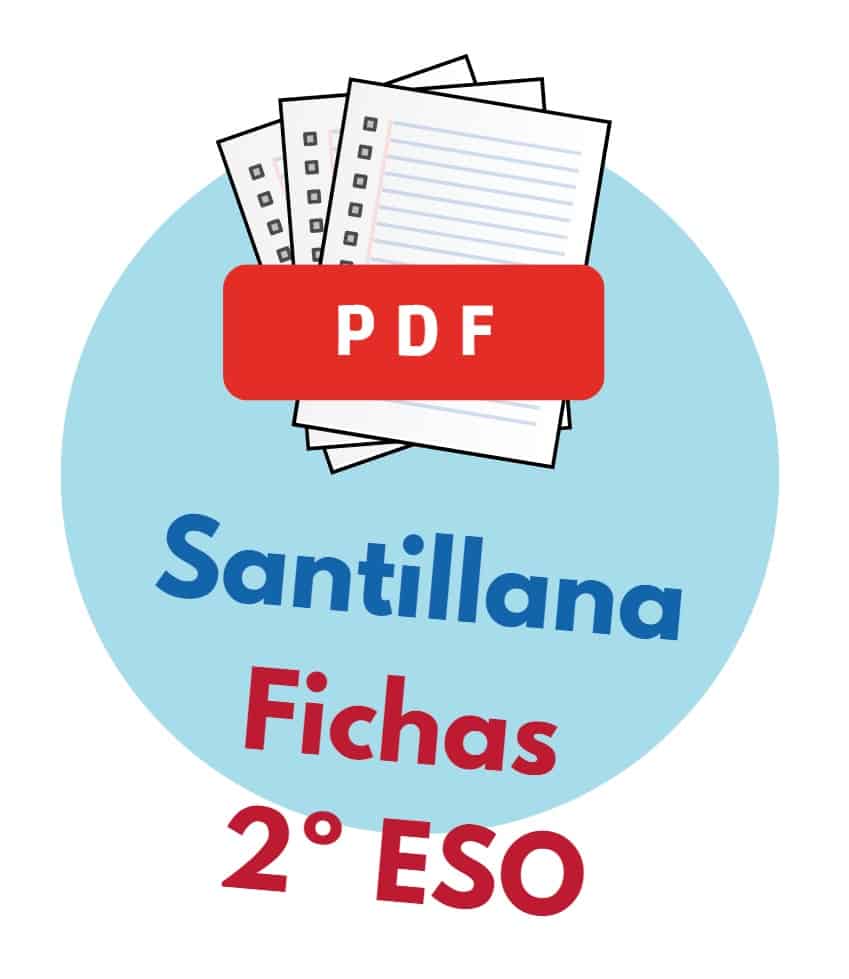 🧑‍🏫 2º ESO Fichas Santillana 🧑‍🏫 Matemáticas PDF 2024