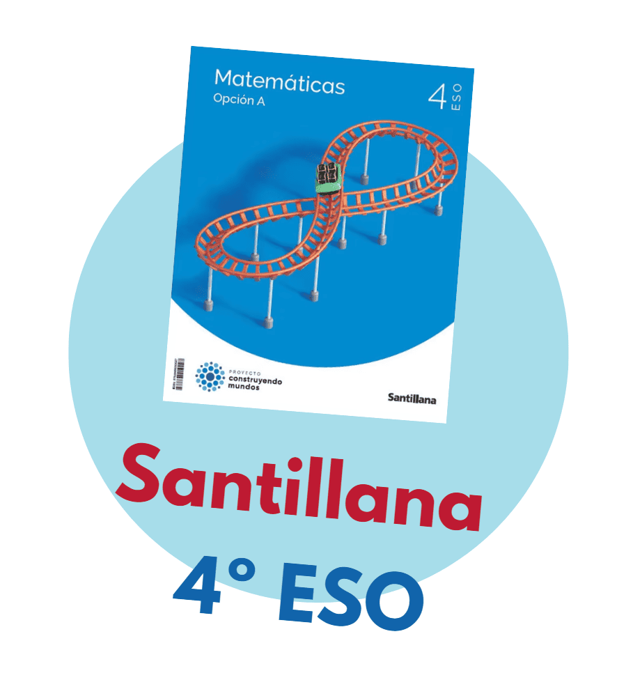 📖 4º ESO Matemáticas - Opción A 📖 CM Santillana 2025