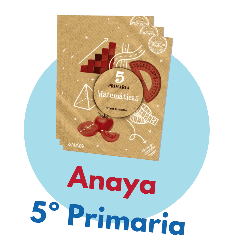 📖 5º Primaria 📖 Matemáticas Operación Mundo - Anaya 2025