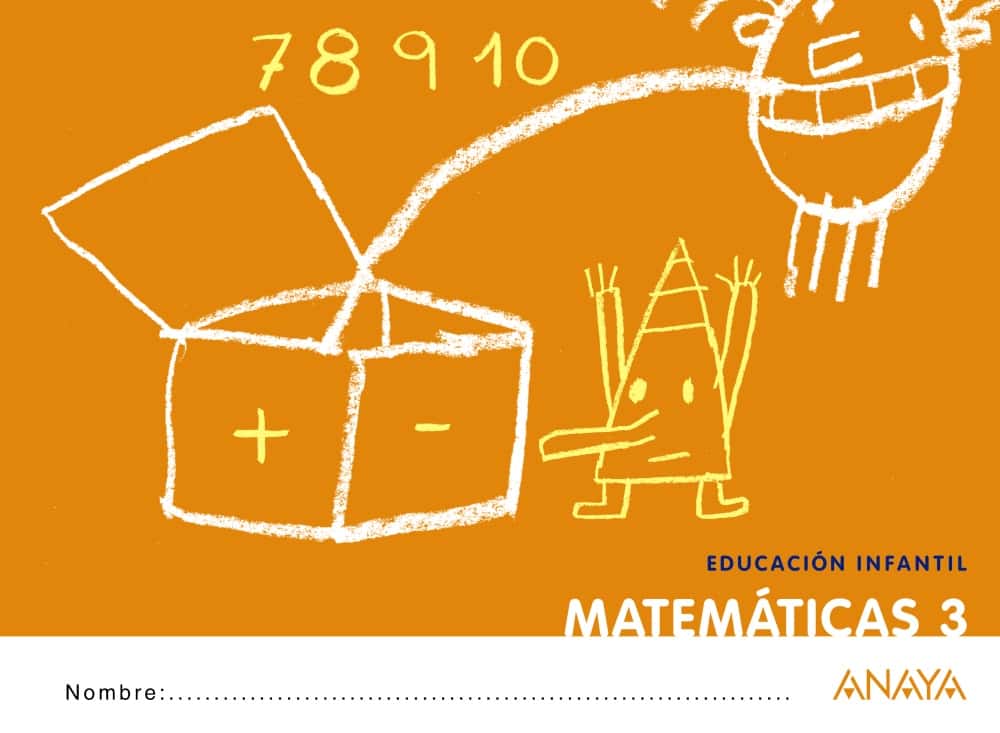 📖 Infantil 5 años 📖 Cuaderno Matemáticas 3 - Anaya 2024