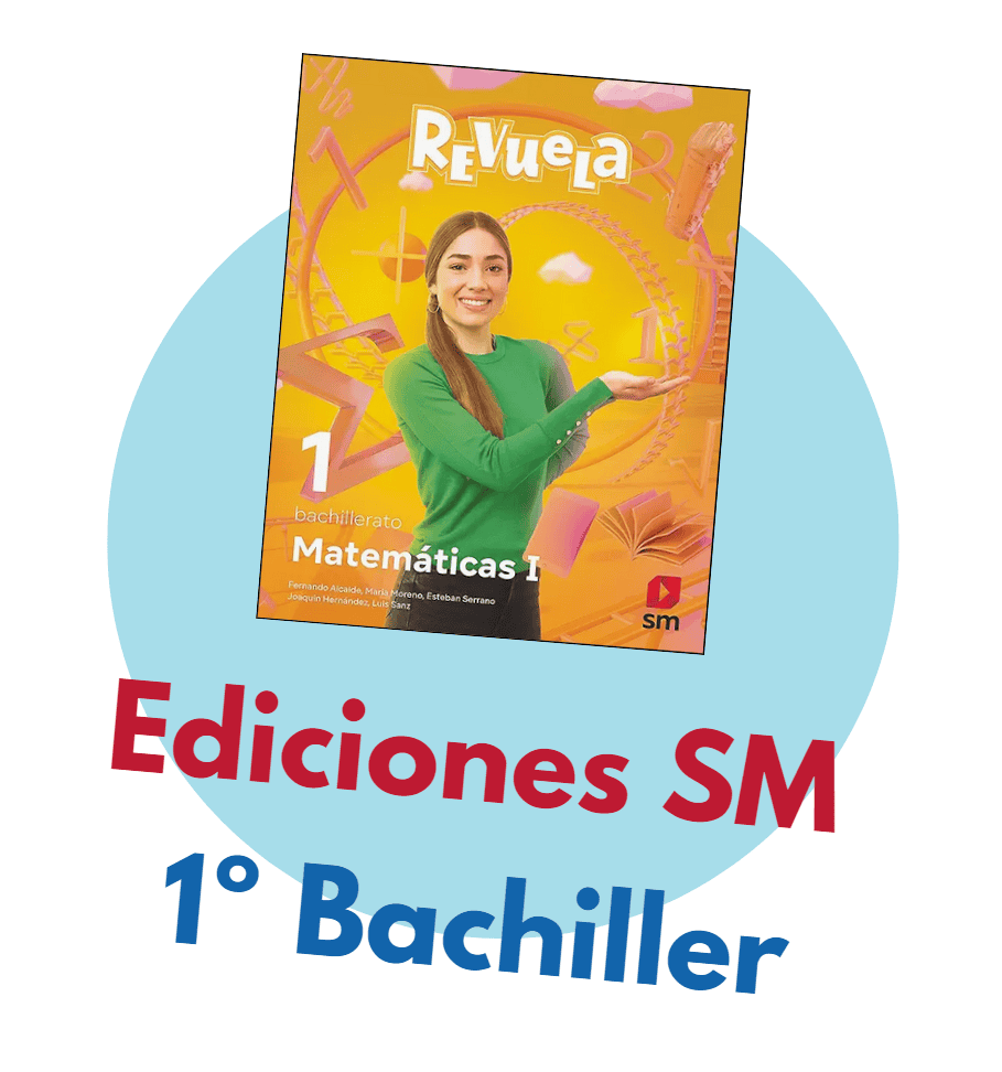 📖 1º Bachiller 📖 Matemáticas I "Revuela" Ediciones SM 2024