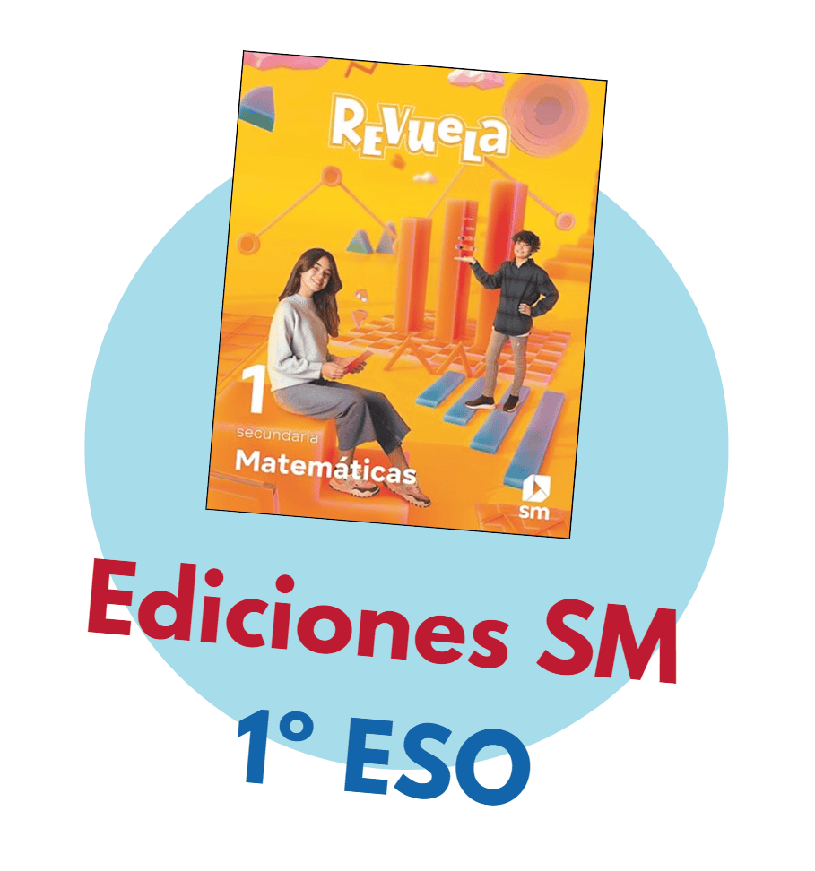 📖 1º ESO 📖 Matemáticas "Revuela" Ediciones SM 2024