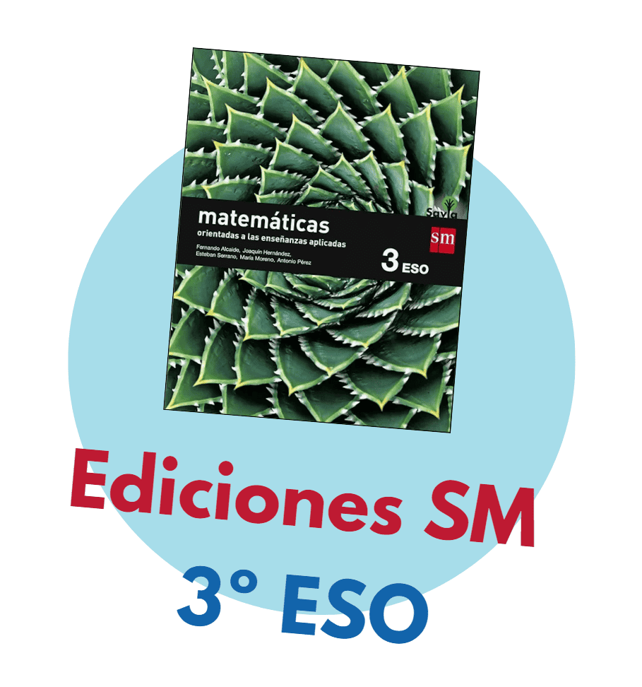 📖 3º ESO 📖 Matemáticas Aplicadas "Savia" Ediciones SM 2024