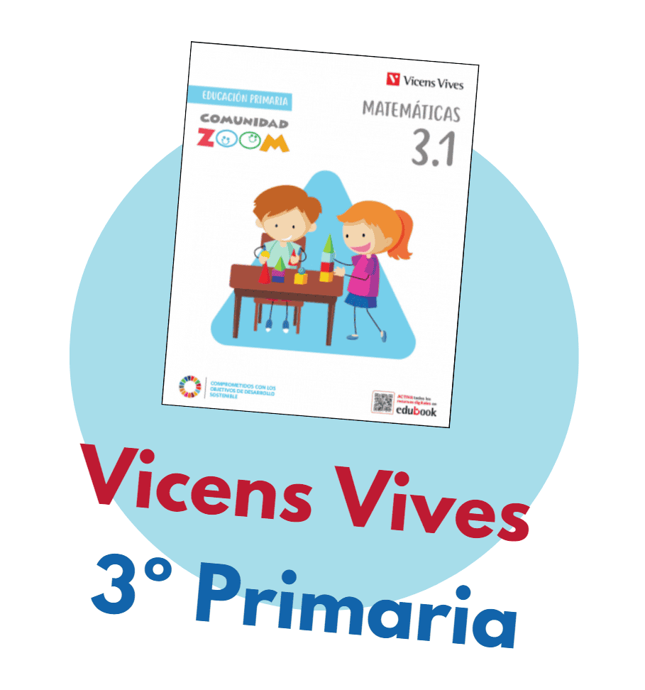 📖 3º Primaria 📖 Matemáticas - Vicens Vives Zoom 2024