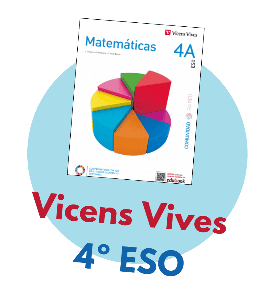 📖 4º ESO 📖 Matemáticas A - Vicens Vives - Red 2025